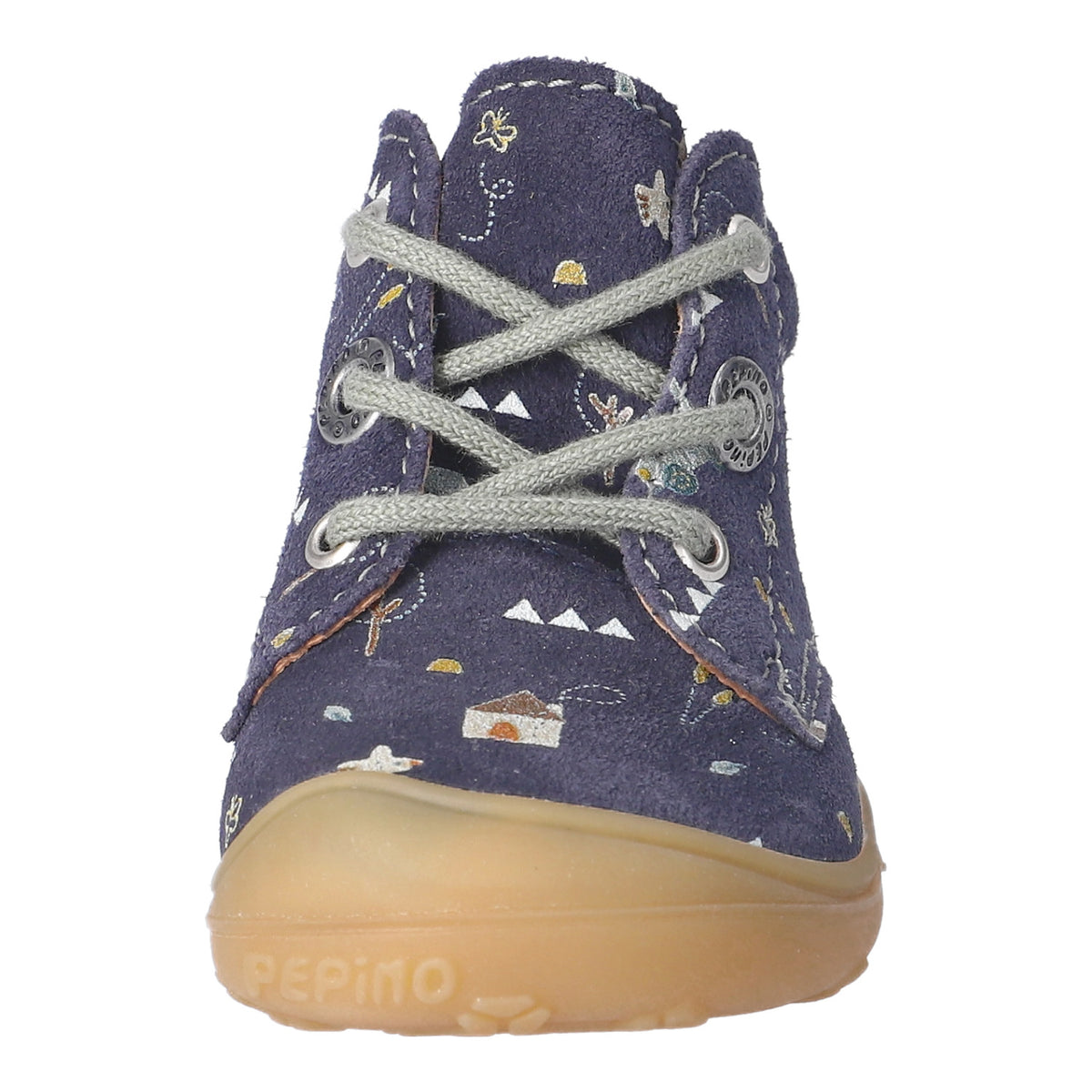 RICOSTA - 1200502/181 - DOTS Lace up Boot - Blue multi – Sue at ...